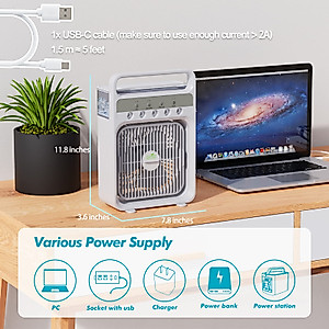 LIFOVE Air Cooler Fan White