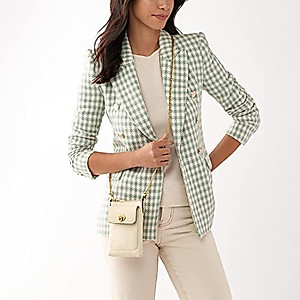 Fossil Women's Harper Leather Phone Bag Purse Handbag, Bone (Model: ZB1886105)