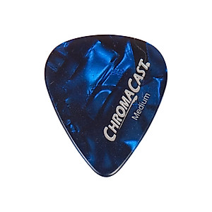 ChromaCast Pearl Celluloid Guitar Pick 10 Pack, Medium Gauge (.73mm)