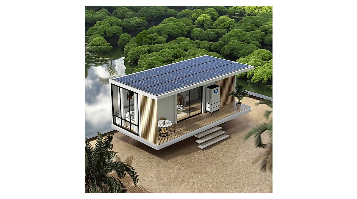 Prefab Solar Container Home for Hotels & Villas