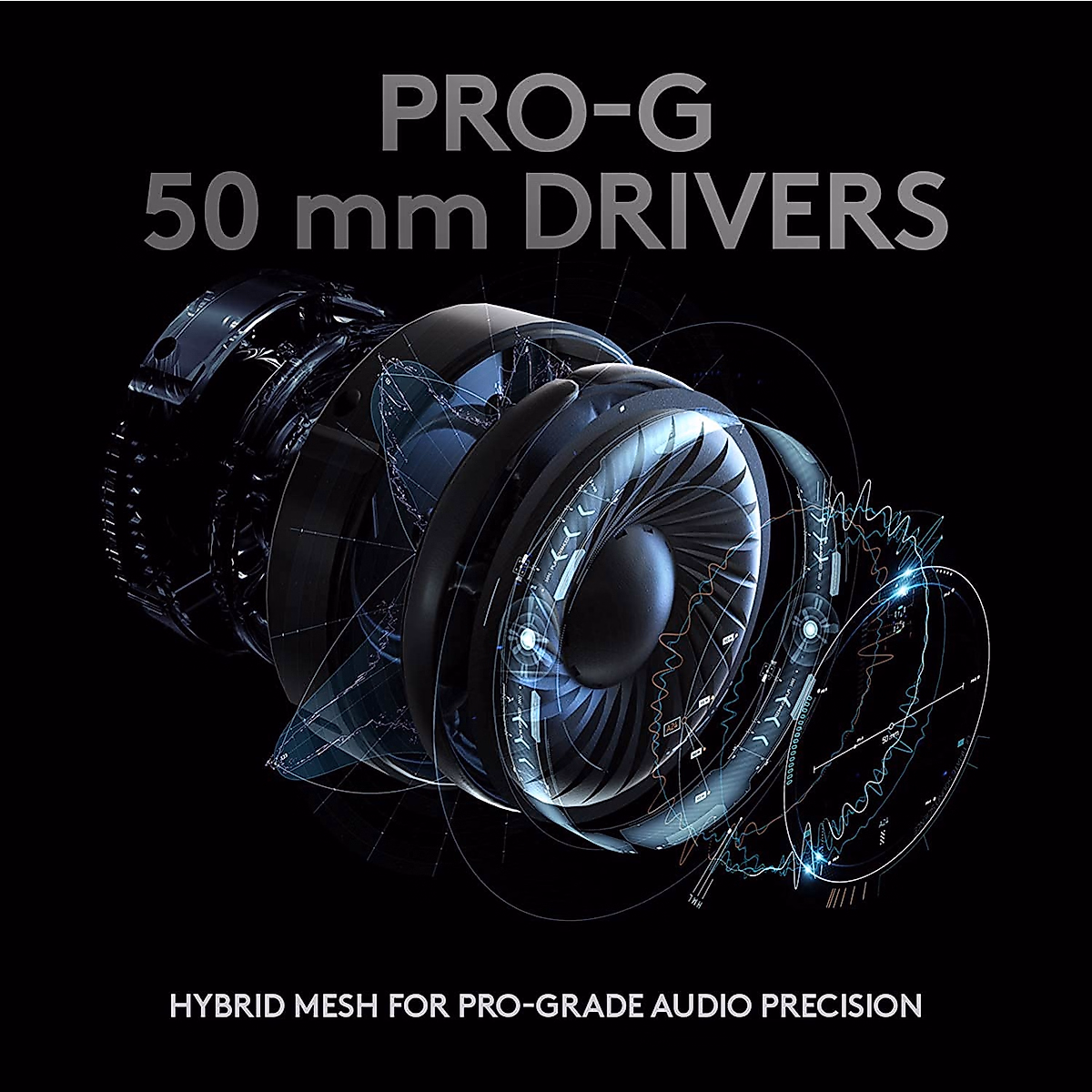 Logitech G PRO X Wireless Lightspeed Gaming Headset - Shroud Edition, Black