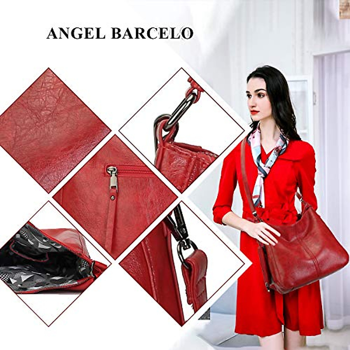 Purse Crossbody Large Crossbody Hobo Purse Designer Small Tote for Women Purse Faux Leather Ladies Shoulder Leather Handbags