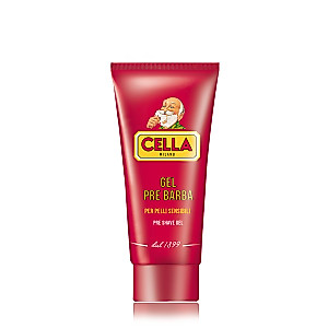Cella Milano, Conditioning Pre Shave Gel for an Extra Comfortable Shave & Glide, 2.6 Ounce, Made in Italy