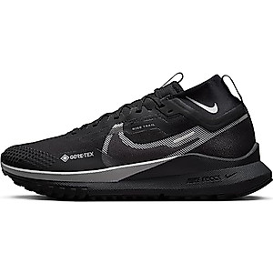 Nike Men's Low-Top Sneakers, Black Wolf Grey Reflect Silver, 10