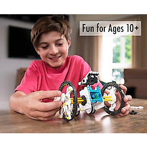 Teach Tech SolarBot.14, Transforming Solar Robot Kit, STEM Learning Toys for Kids 10+