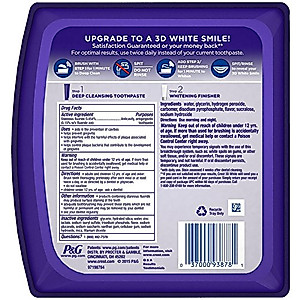 Crest Brilliance Daily Cleasning Toothpaste And Whitening Gel System - 4 Oz