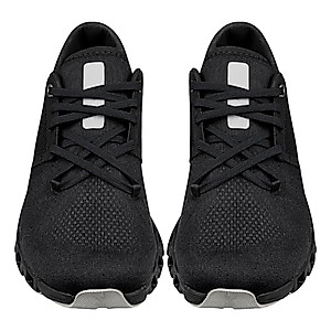 Endoto Shoelaces for On Cloud X3, X4, Shift, Cloudflow, Cloudwift, Cloudmonster Running Replacement Flat Shoes Laces Strings(Color:Black,Size:53Inch)
