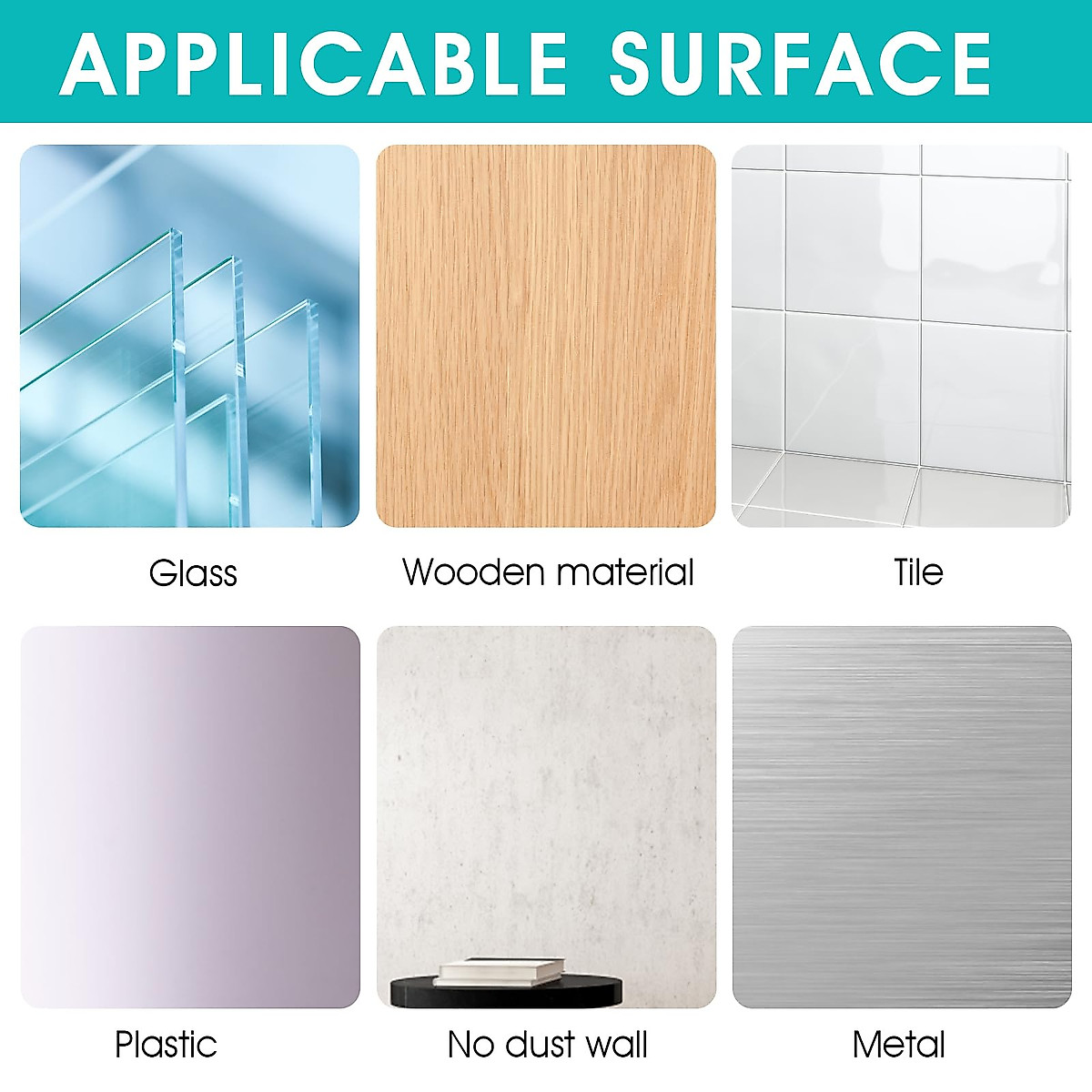 COMNICO 4 Pack Shower Caddy Adhesive Hooks Replacement, Strong Self-Adhesive Sticker No Drilling Waterproof Hanging Hooks for Bathroom Storage Shelves Kitchen Racks (Double Hook,Transparent)