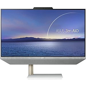 ASUS Zen AiO 24 Touch 1TB SSD 32GB RAM Extreme (AMD Ryzen Processor with 6 Cores and Max Boost 4.00GHz, 32 GB RAM, 1 TB SSD, 24" FHD Touchscreen, Win 10) Desktop All in One PC Computer M5401