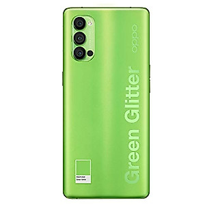 OPPO Reno4 Pro 5G Dual-SIM 256GB (GSM Only | No CDMA) Factory Unlocked Android Smartphone (Green Glitter) - International Version
