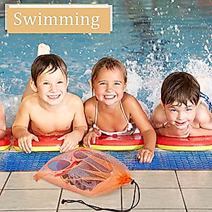 36 Pcs Mesh Laundry Drawstring Bag 13 x 15.5 Inch Mesh Equipment Bag Nylon Net Bag with Cord Lock Closure for Beach Travel Pool Toy Storage