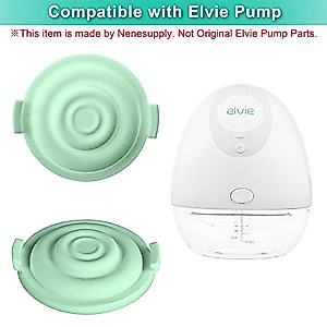 Nenesupply Pump Seals Compatible with Elvie Breast Pump Parts Replacement Parts. Made by Nenesupply. Not Original Elvie Pump Parts. Pump Seal Compatible with Original Flange and Accessories
