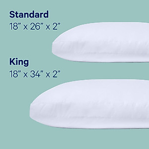 Casper Sleep Essential Pillow for Sleeping, Standard, White