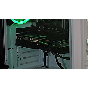 ViprTech Avalanche Gaming PC - AMD Ryzen 5 (12-LCore), AMD RX 580 8GB, 16GB DDR4 3200, 512GB NVMe SSD, 700w PSU, VR-Ready, RGB, WiFi, Prebuilt Computer Desktop Tower White