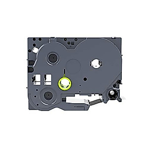 IDIK 1PK Black on Green Fluorescent Laminated Label Tape Compatible for Brother P-Touch TZe-D41 TZ D41 Tze D41(18mm x 8m)