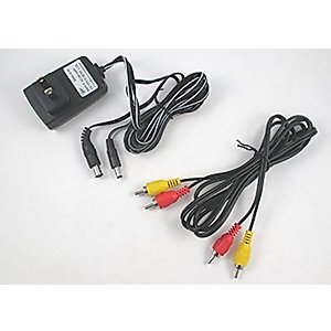 Video Game Accessories for Original NES Hookup Connection Kit AC Adapter Power Cord AV Cable