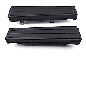 G-PLUS Tailgate Protector Molding Trim Pad Compatible for 2009-2014 Ford F150 (for Models with Flex Step Tailgate) Black Right & Left Side 9L3Z9941019AA 9L3Z9941018AA