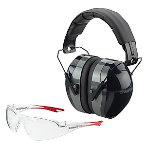 Champion Traps and Targets Champion Ballistic Passive Ears and Eyes Combo (Black)
