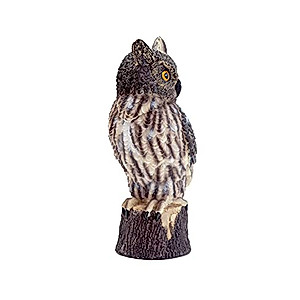 VA Horned Eagle Owl Resin Statue, Fake Owl, Fake Statue, Fake Owls, Garden Owl, Owl Décor, Realistic Owl, Owl Yard Décor, Owl.