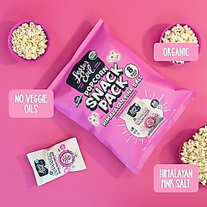 Lesser Evil - Buddha Bowl Organic Popcorn Himalayan Pink - 0.46 Ounce (Pack of 8)