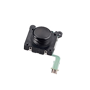 CHENLAN 2-Pack Replacement Joystick Button 3D Rocker Analog ThumbStick Replacement for PSV 2000 PS Vita 2000 2001 Black