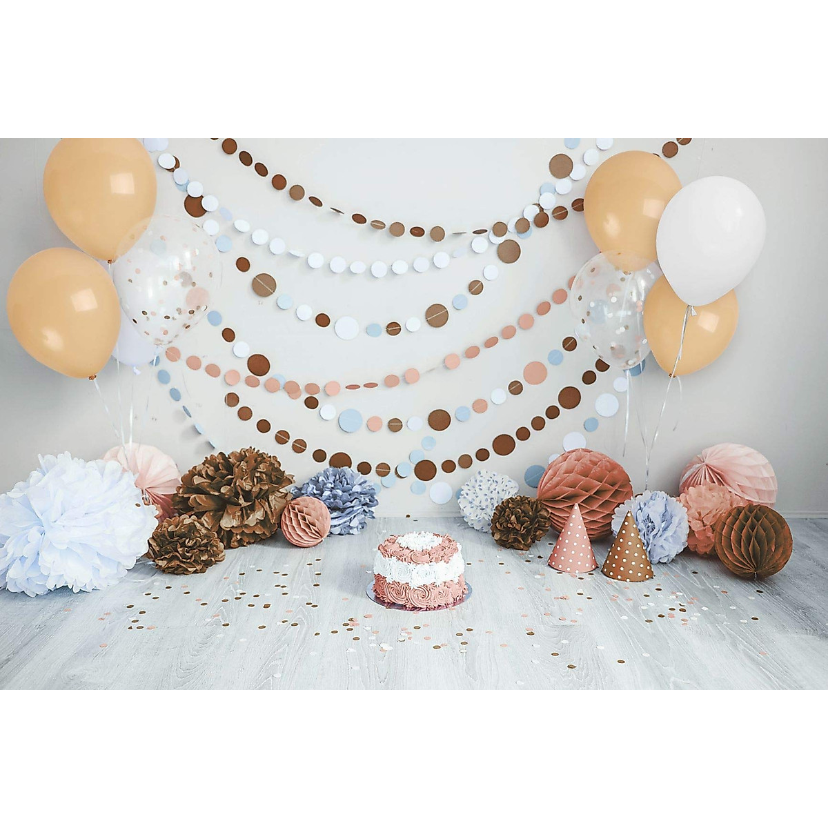 Treasures Gifted Matte Tan Balloons - 10 Inch Nude Balloons 36 Pack - Latex Beige Balloons - Fall Balloons - Dark Cream Balloons - Pastel Light Brown Balloons - Neutral Party Decorations