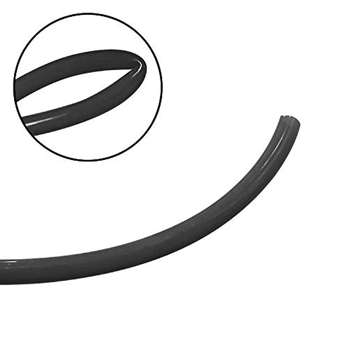 Beduan Pneumatic Tubing Pipe 5/32" OD Black Air Compressor PU Line Hose Tube for Water Fluid Transfer 10Meter 32.8ft