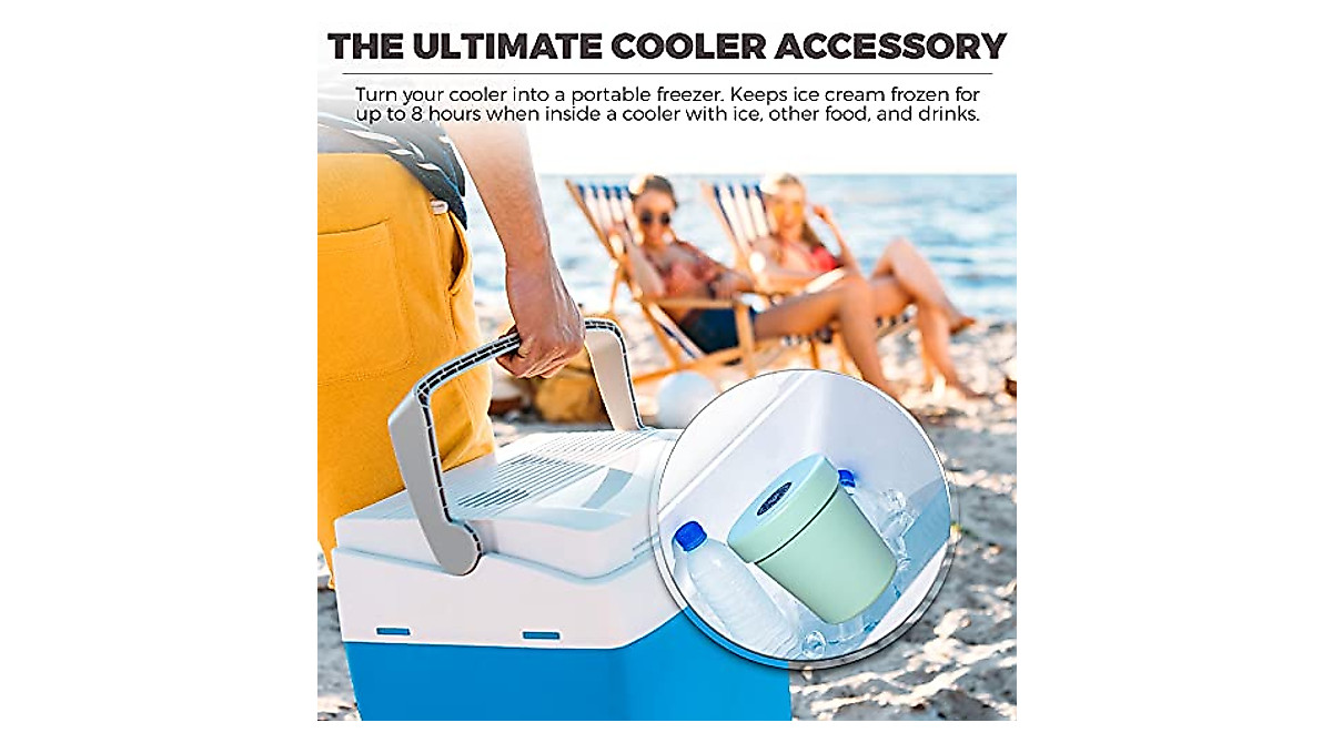 Ice Cream Canteen Vacuum Insulated Thermos for Ice Cream Lovers