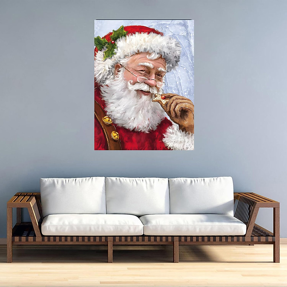 EIBEILI Diamond Painting Kits for Adults Christmas Santa Claus DIY 5D Diamond Art Kits for Kids Beginners Full Drill Diamond Dots Crystal Craft Kits for Home Wall Art Bedroom Decor Gifts 11.8x15.7 in