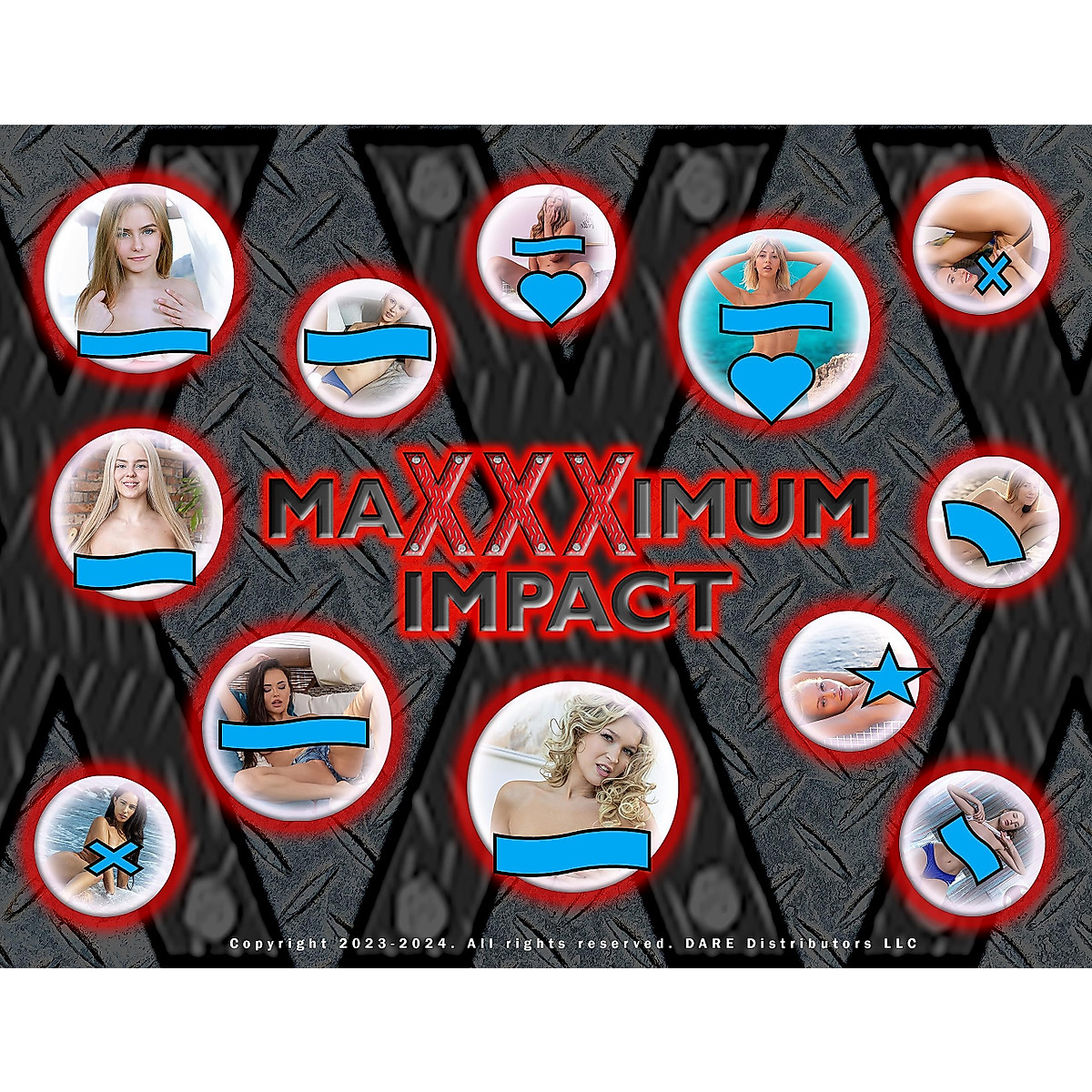 2024 Adult Wall Calendar (18+) And (3) Three Assorted Adult Magazines