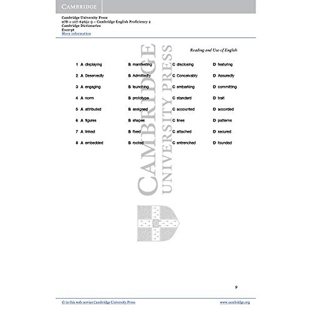 Cambridge English Proficiency 2 Student's Book with Answers: Authentic Examination Papers from Cambridge English Language Assessment (CPE Practice Tests)