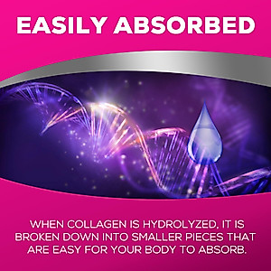 Collagen Peptides for Women & Men - Type I, II, III, V, X Multi Collagen Pills, Hydrolyzed Collagen Peptides Supplements, Nature's Hair, Skin, Nail, and Joint Support Supplement, Non-GMO, 120 Capsules