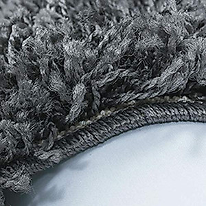 4X6 Dark Grey Area Rugs Modern Home Decorate Soft Fluffy Carpets for Living Room Bedroom Kids Room Fuzzy Plush Non-Slip Floor Area Rug Fluffy Indoor Carpet