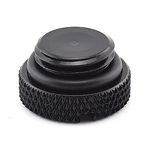 SDTC Tech 6 Pack G1/4" Plug Fitting with O-Ring for PC Water Cooling Systems, Black