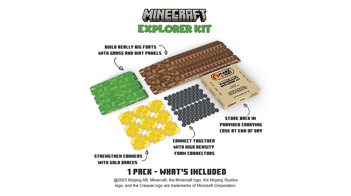 Minecraft Explorer Kit - Endless Real-World Builds