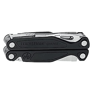 LEATHERMAN, Charge Plus Multitool with Scissors and Premium Replaceable Wire Cutters, Stainless Steel, Nylon Sheath