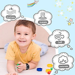 Nylon Band Compatible with Apple Watch Series 10 9 8 7 6 5 4 3 SE SE2 38mm 40mm 41mm 42mm, Soft Loop Sport Replacement Strap for iWatch Boy Girl Small Wrist - Black+Blue