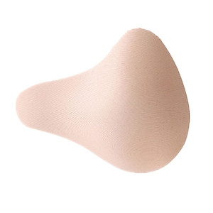 Sibrawom Cotton Mastectomy Breast Prosthesis Forms Lengthened Light-weight for Breast Cancer Insert Pads Only One Piece
