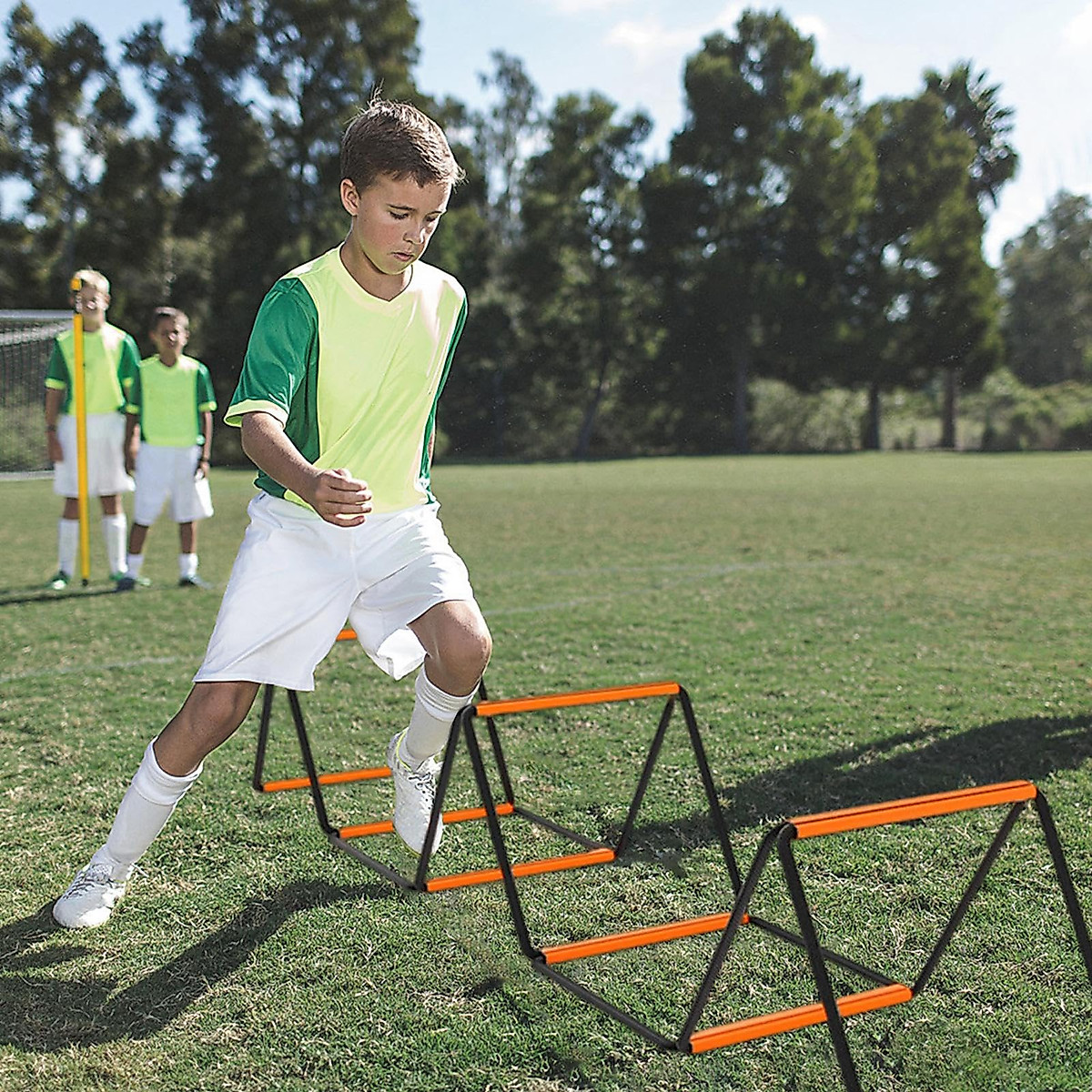 Agility Training Equipment, Kids Fitness Set, Ladder and Rope, Soccer Training Gear for Track, Basketball, Football, Fun Exercise Kit for Children, Versatile Sports Practice, Outdoor Play