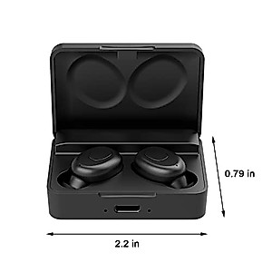 Wireless Earbuds Bluetooth Headphones with Charging Case In Ear Waterproof Headset Built-in Microphone Immersive Premium Sound for Sports Running Gaming Music