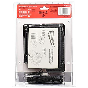 Milwaukee 48-59-1812 M12 or M18 18V and 12V Multi Voltage Lithium Ion Battery Charger w/ Onboard Fuel Gauge