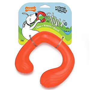 Nylabone C-Shuu Interactive Dog Toy for Small Dogs – Lightweight Squishy Dog Chase Toy for Creative Play & Dog Exercise