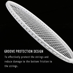 Senston Badminton Racket, Lightweight Badminton Rackets Set with 6 Nylon Shuttlecocks for Outdoor, Backyards, Gym, Pack of 4