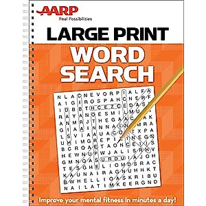 AARP Large Print Word Search