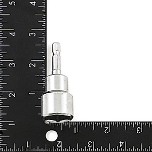 Red Hound Auto Quick Change Bit 19 mm or 3/4 Inches Impact Driver Hex Socket Magnetic Nut Driver RV Lift Tack Trailer Stabilizer Leveling Scissor Jack Socket