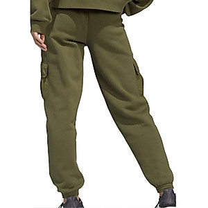 adidas Originals - Women's Q1 Cargo Utility Jogger, Focus Olive, X-Small