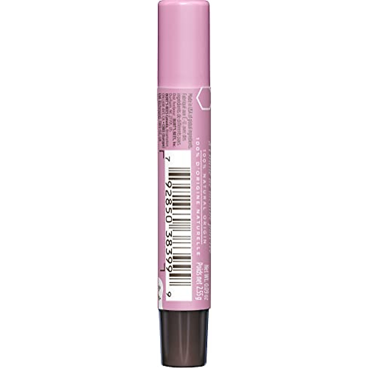 Burt's Bees 100% Natural Moisturizing Lip Shimmer, Guava, 1 Tube