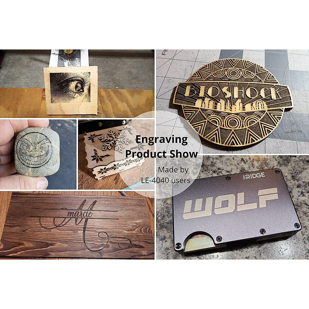 FoxAlien 4040-XE CNC Router Machine 300W Spindle + 20W Laser Module Kit