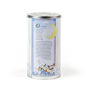 Milestone Collection Baby's Time Capsule, Yellow/Green/White/Pink, 12" x 6.5"