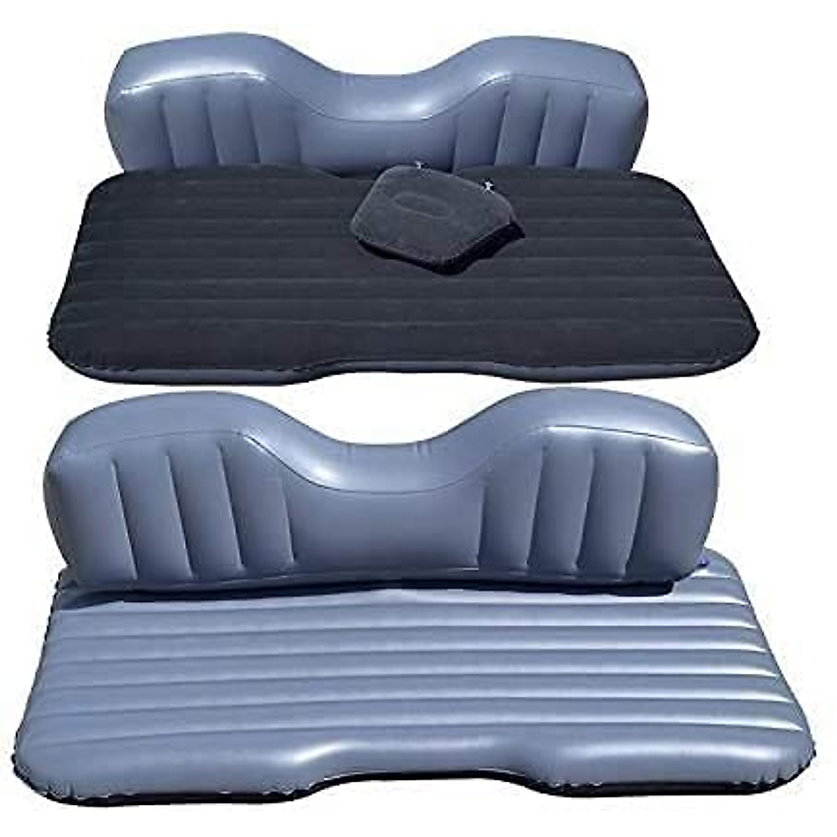 FBSPORT Bed Car Mattress Camping for Sleeping Travel Inflatable Air Universal SUV Extended Couch with Two Pillows